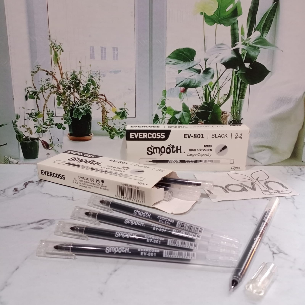 Jual (12pc) pen gel bagus tinta Japan/pen gel hitam/pena gel/MUJI O ...