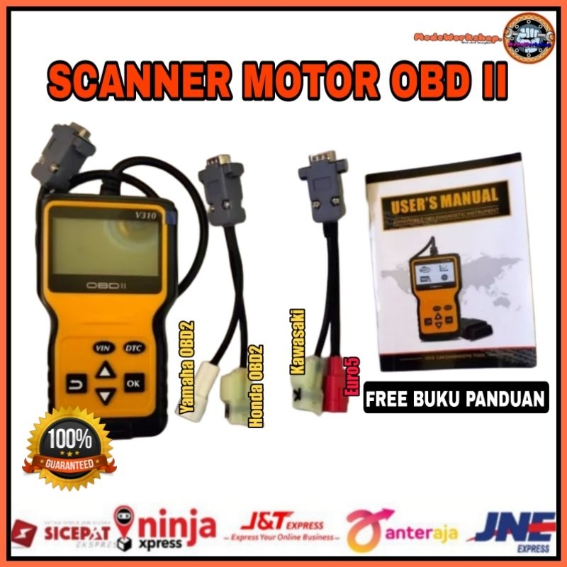 Jual Scanner OBD2 scanner alat diagnostik mesin Trouble code reader ...