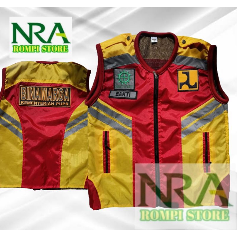 Jual Rompi pupr, rompi pupr terbaru, rompi pupr binamarga,rompi proyek ...