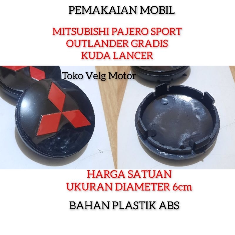 Jual Dop Roda Tutup Velg MITSUBISHI PAJERO SPORT OUTLANDER GRADIS KUDA ...