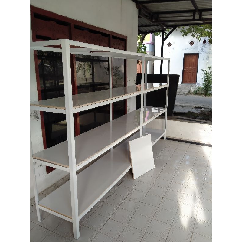 Jual Rak Gudang / Rak Display / Rak Toko / Rak Besi / Rak siku | Shopee ...