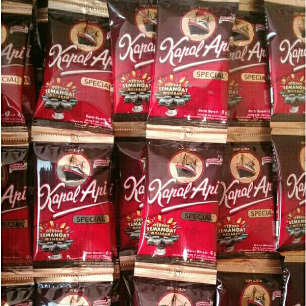 Jual Kopi Kapal Api Special kemasan renteng 6gr tanpa Gula | Shopee ...