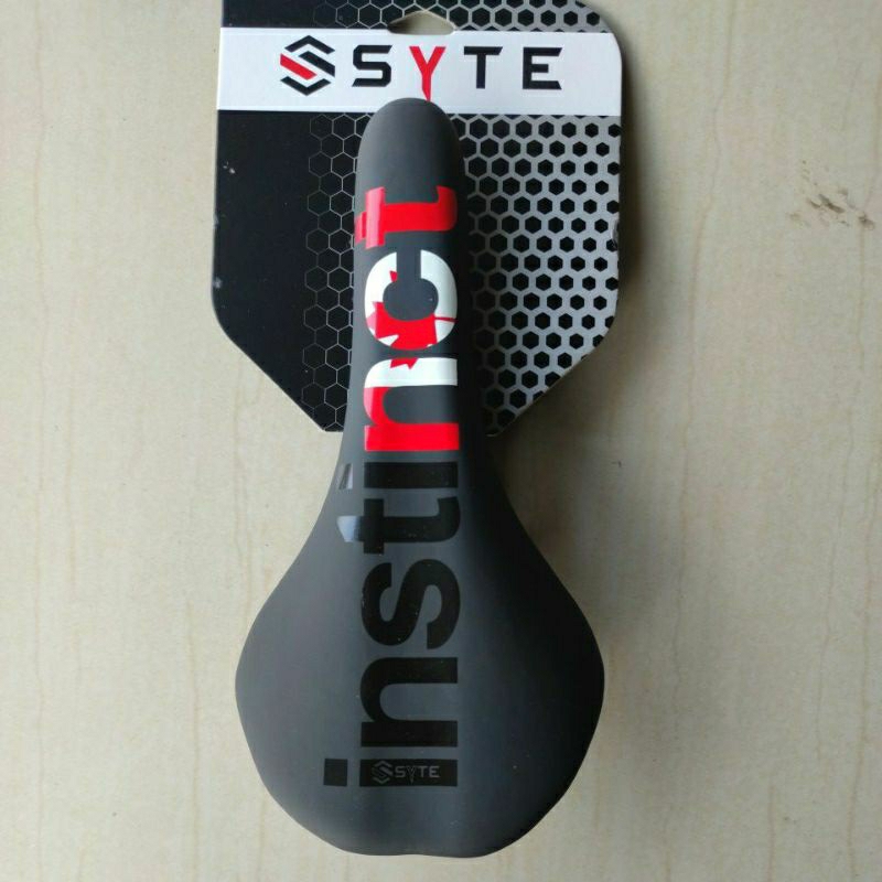 Jual saddle sadel jok sepeda syte instinct MERAH PUTIH bahan gell model ...