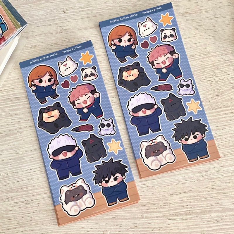 Jual nekopawprints: anime deco kiss cut stickers — stiker anime haikyuu ...