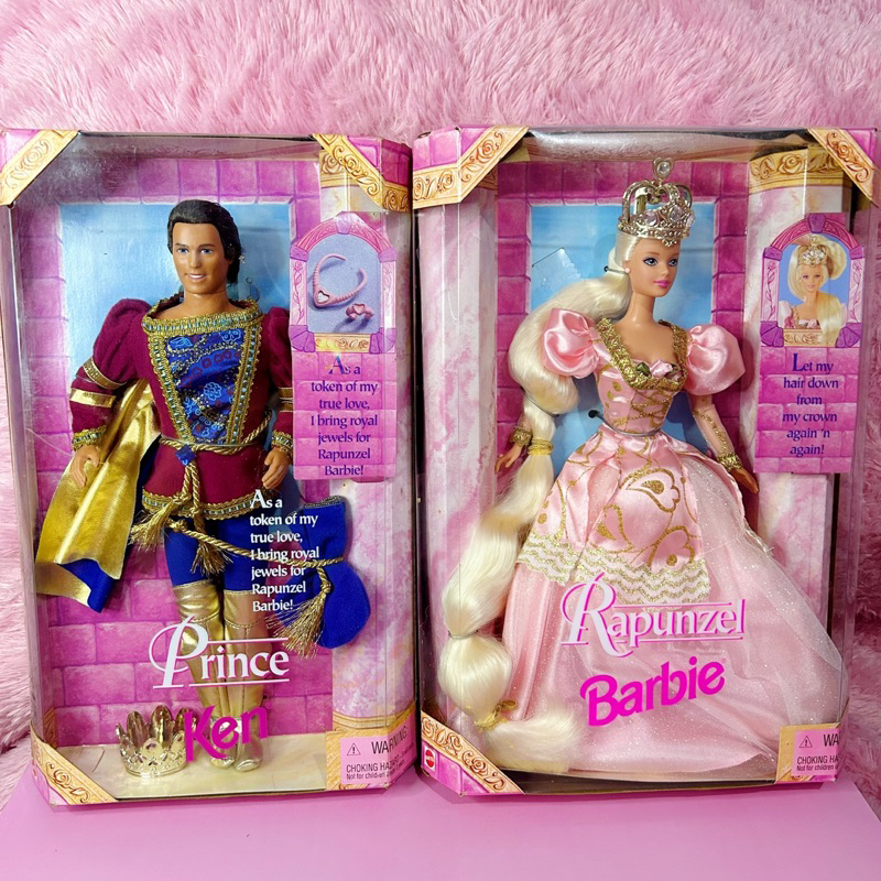 Jual Barbie Vintage Collector as Rapunzel & Prince | Shopee Indonesia