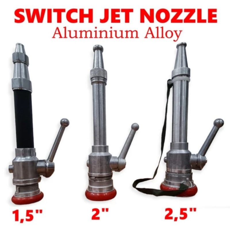 Jual Switch Jet Nozzle Aluminium Alloy / American Fire Hydrant Hose ...