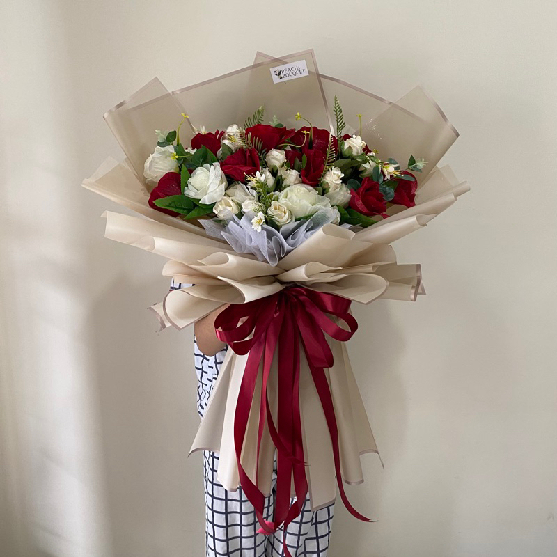 Jual Buket Bunga Palsu Ukuran Large | Artificial Flower Bouquet Medan ...