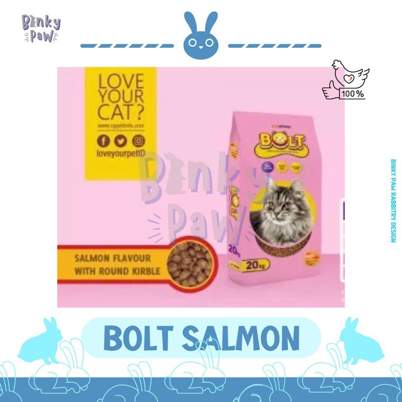 Jual BOLT- Salmon flavor 1kg | Shopee Indonesia