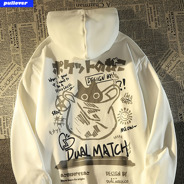 Jual PULLOVER Hoodie Dual Match M - XXL Hodie Hodi Hoody Hoddie Pria Wanita Cowok Cewek Cowo ...