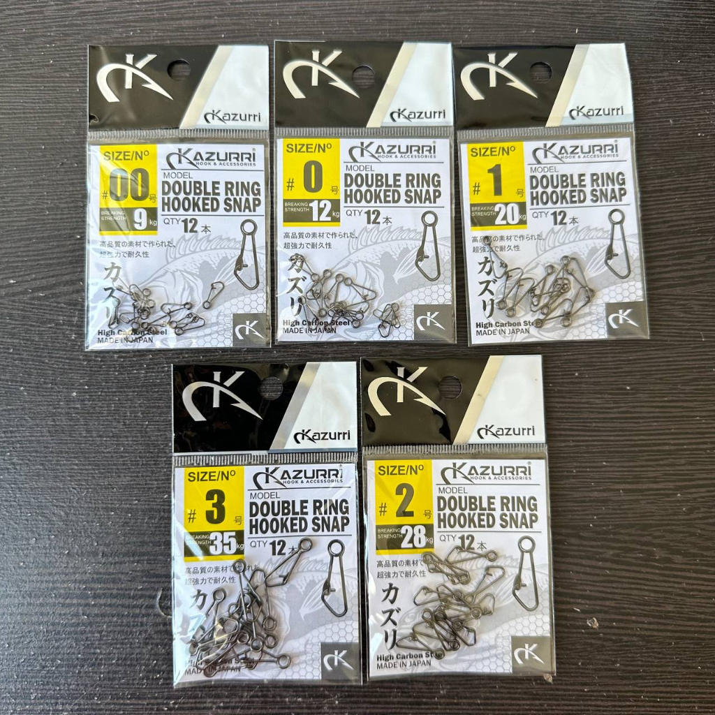 Jual Hooked Snap Double Ring Kazurri Murah Isi banyak/ Peniti pancing ...