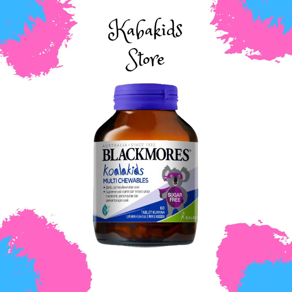 Jual Blackmores Koala Kids Multi Chewable Isi 60 | Shopee Indonesia