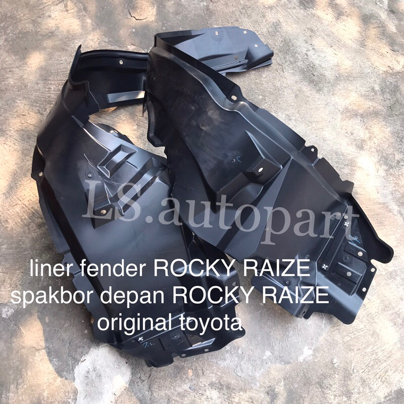 Jual liner fender ROCKY RAIZE spakbor depan ROCKY RAIZE original toyota ...