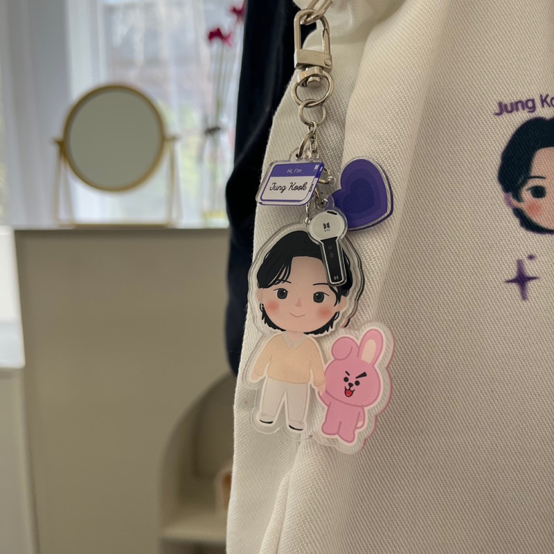 Jual Gantungan Kunci BTS inspired - Keychain BTS - Bagcharm BTS - Bag charm BTS - Ganci BTS ...