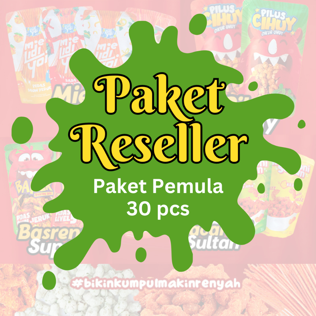 Jual SUKANYEMIL - Paket Reseller Pemula 30 pcs bebas pilih varian ...
