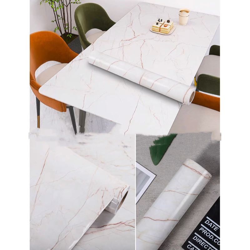 Jual wallpaper marble glossy/wallpaper dinding/sticker dinding ...