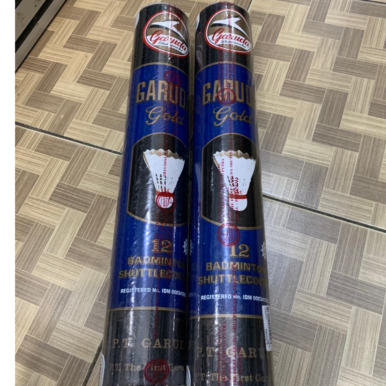 Jual Shuttlecock Garuda Gold Biru / Kok Badminton Bulutangkis Isi 12 ...