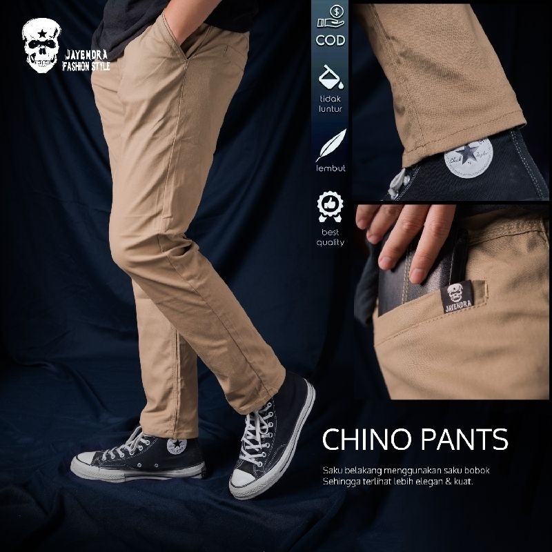 Jual Celana Chino - Original Jayendra | Shopee Indonesia