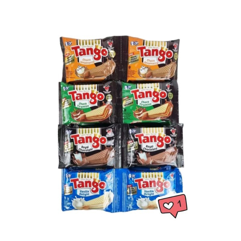 Jual TANGO WAFER RASA ROYAL COKLAT / 1 RENCENG 10 PCS @ 17 GR | Shopee ...