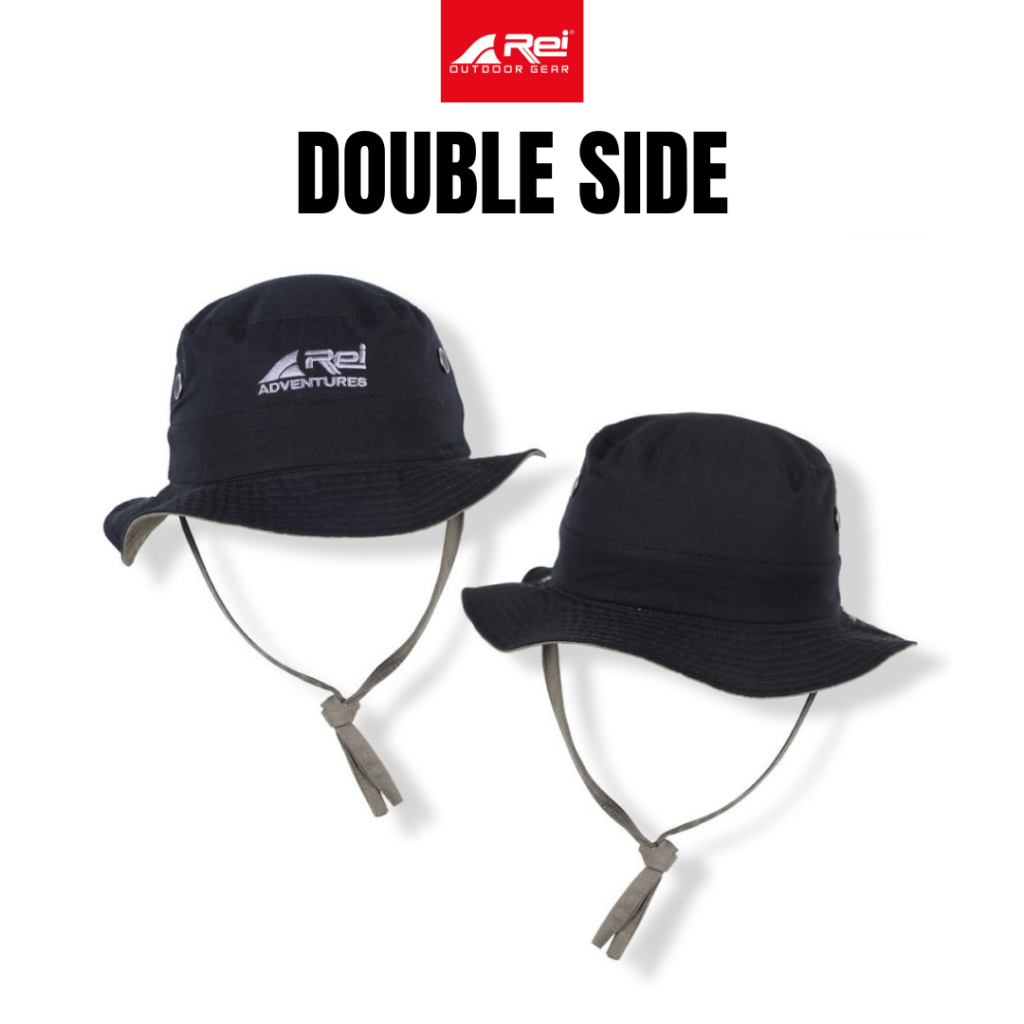 Jual Rei Topi Rimba Rei Jungle Hat Double Side | Shopee Indonesia