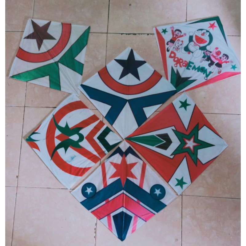 Jual [MD] LAYANGAN SABLON / LAYANGAN ADUAN / LAYANGAN KERTAS / LAYANGAN ...