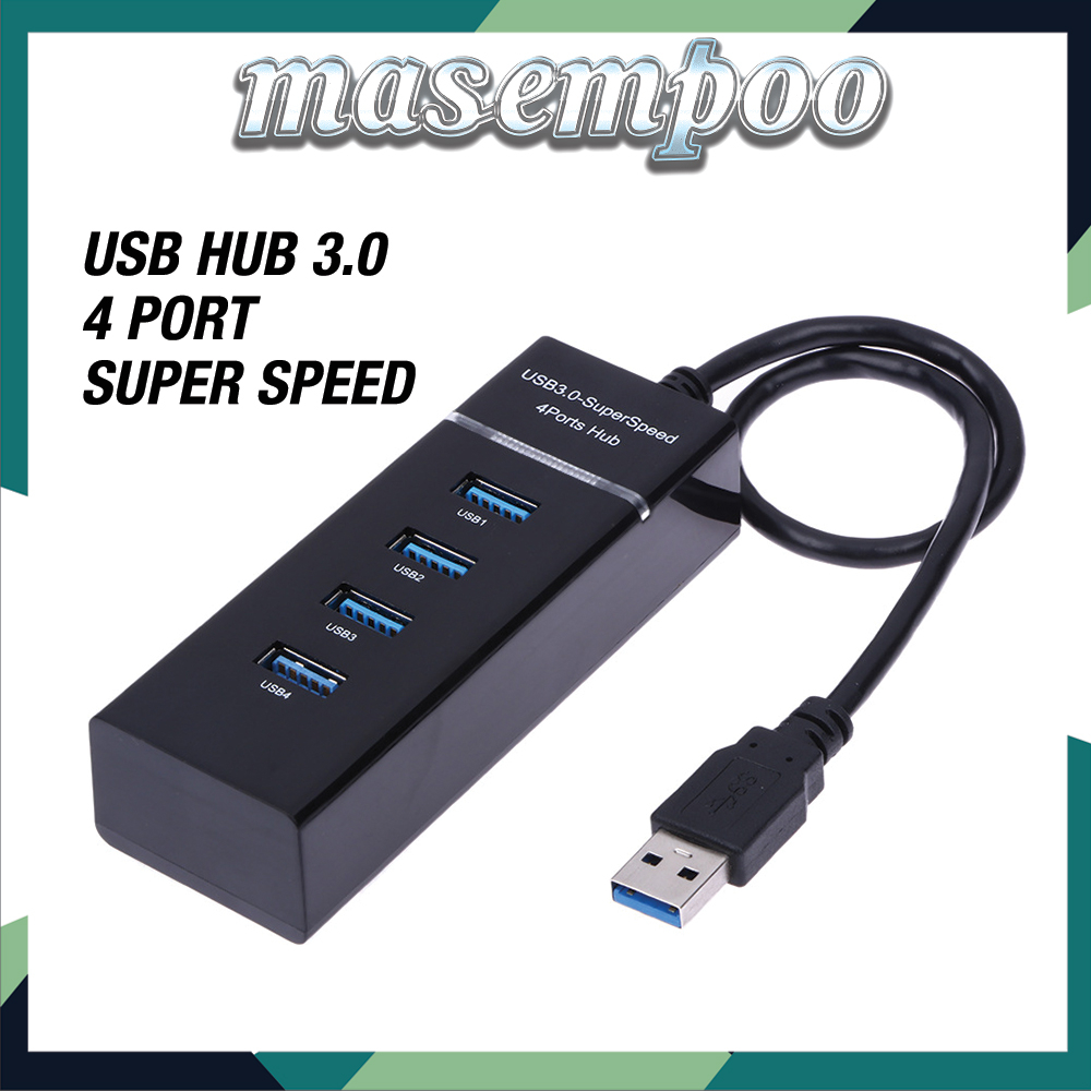 Jual USB HUB 3.0 adaptor power 4 PORT High Super Speed 5 GBps | Shopee ...