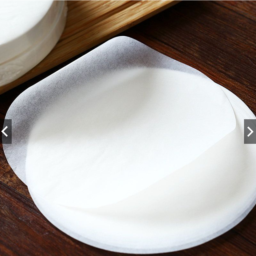 Jual baking paper bulat 15cm dan 20cm / baking paper / kertas roti ...