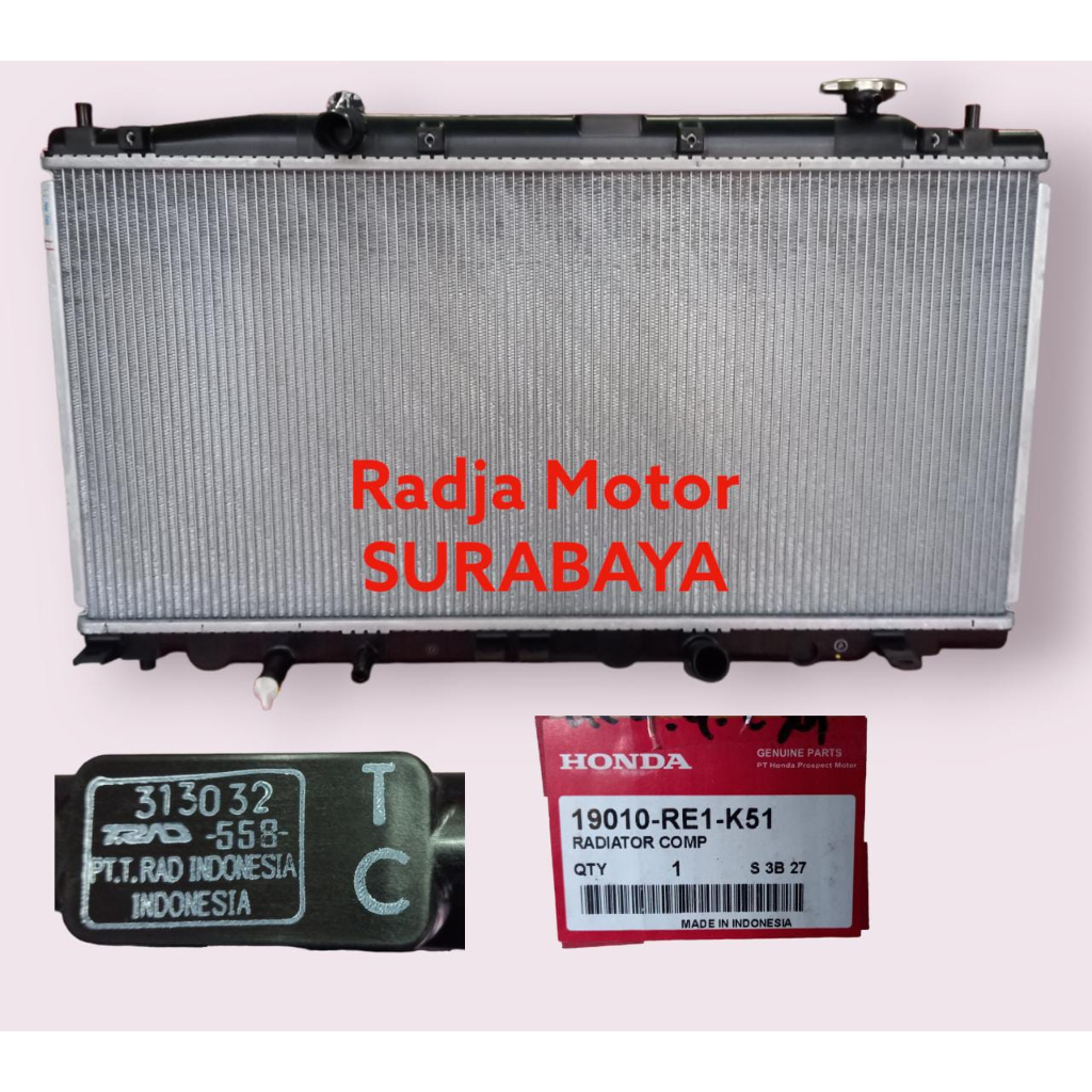 Jual Radiator Assy Brio 2017 2018 2019 2020 2021 2022 CVT AT Matic ...