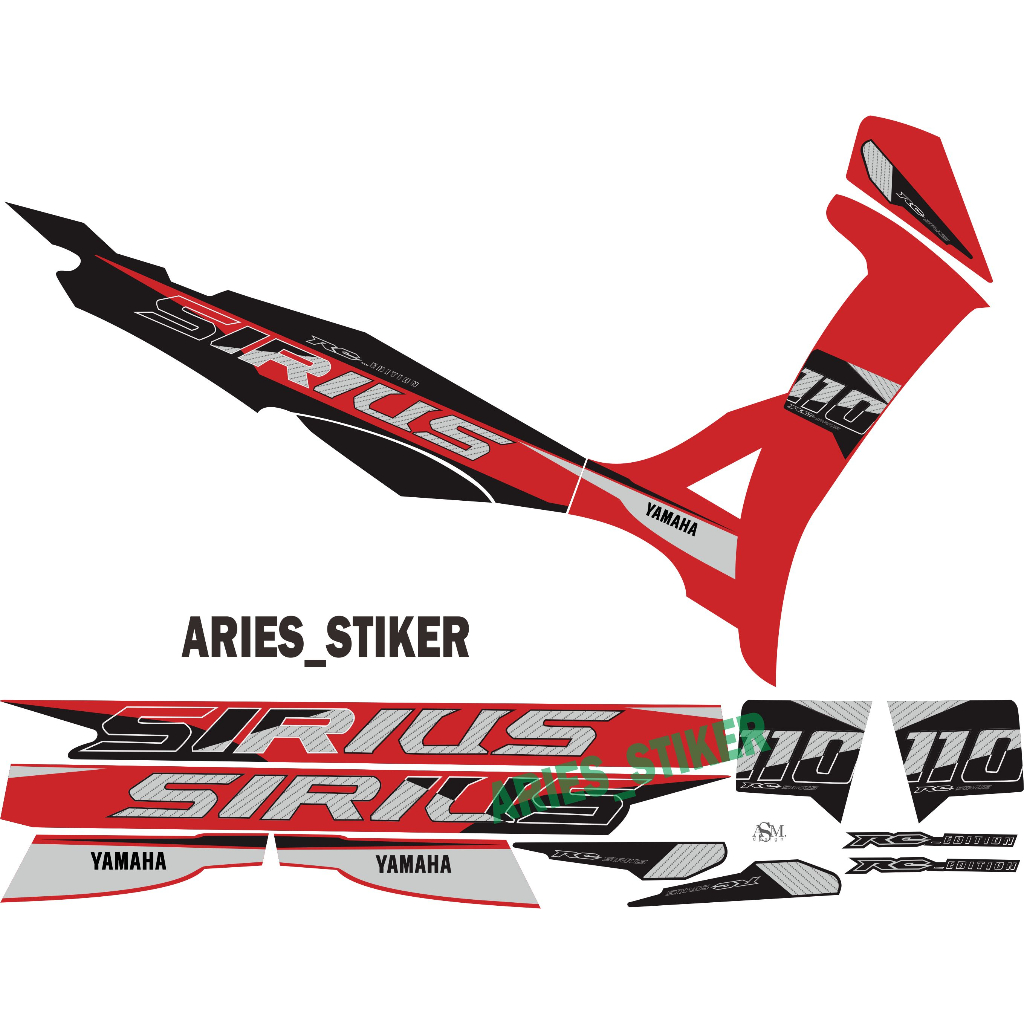 Jual STRIPING STIKER LIS VEGA R NEW SIRIUS VIETNAM | Shopee Indonesia