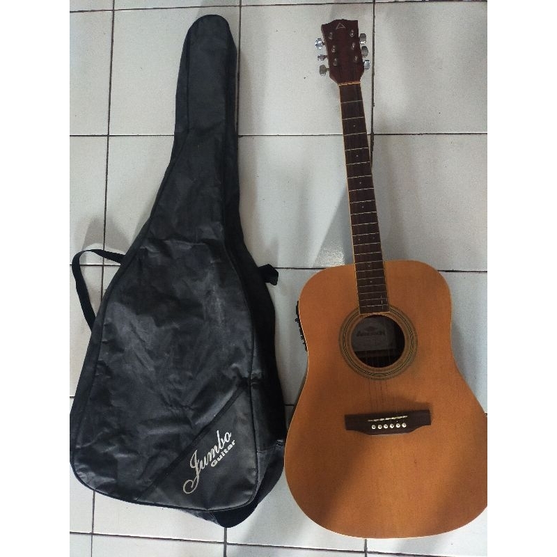 Jual gitar akustik elektrik string merk Anderson AF12N asli originall ...