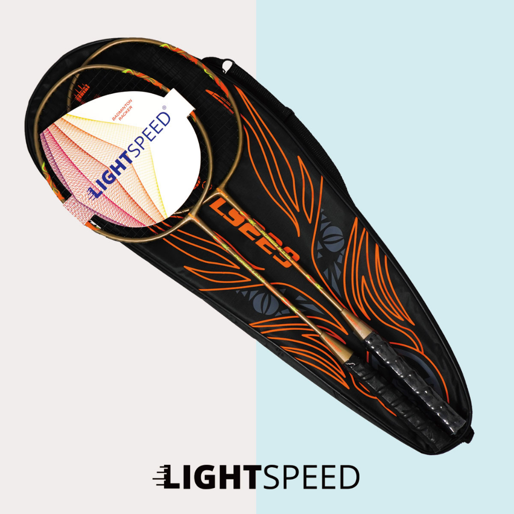 Jual LIGHTSPEED RAKET BADMINTON / RAKET BULU TANGKIS ISI 2 FREE BAG ...