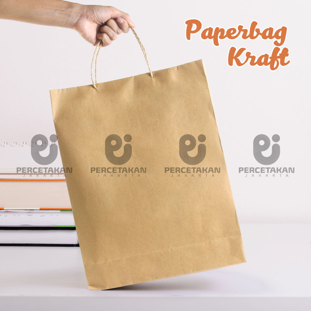 Jual Paper Bag Tali Polos Coklat | Paperbag Murah | Tas Kertas Kecil ...