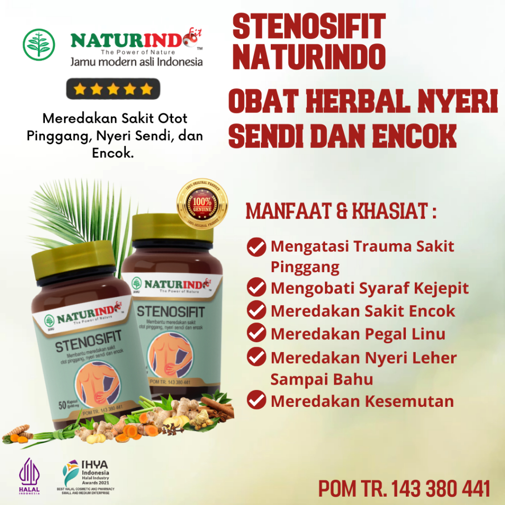 Jual Obat Syaraf Kejepit Sakit Pinggang Encok Nyeri Tulang Belakang ...