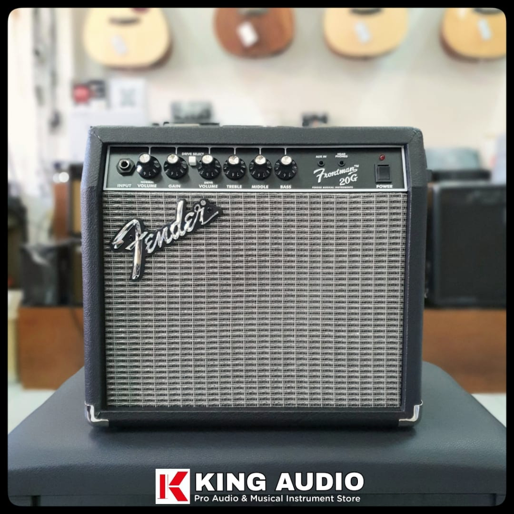 Jual Ampli Gitar Fender Frontman 20G Guitar Amplifier | Shopee Indonesia