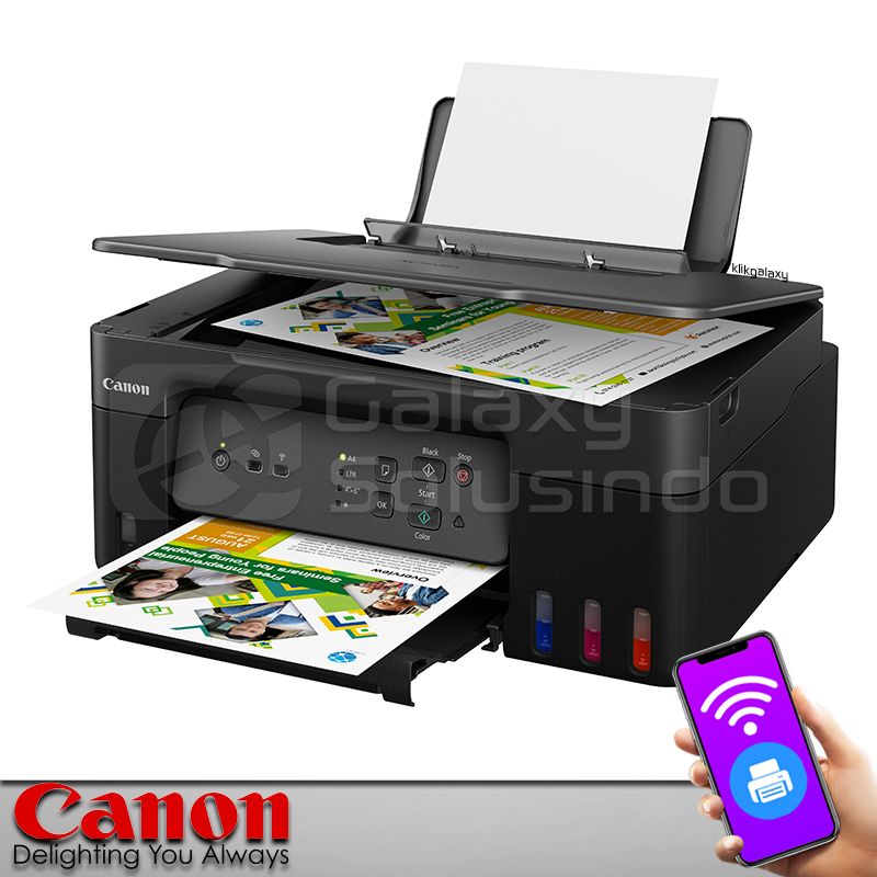 Jual Canon PIXMA G3730 Wireless All-In-One Printer | Shopee Indonesia