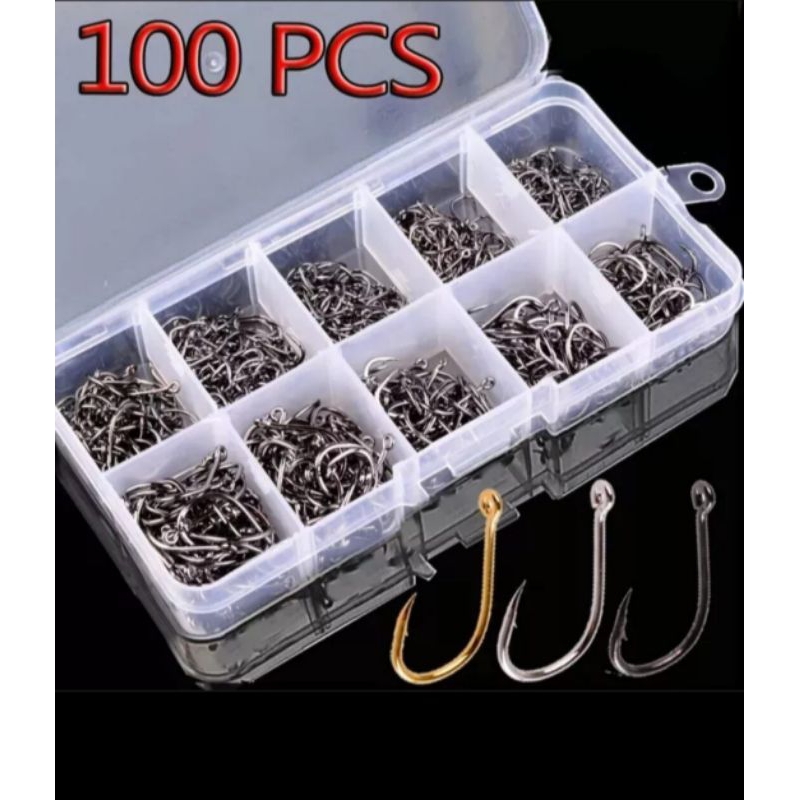 Jual Set Kail Pancing 10 Ukuran 500 Buah, Peralatan Memancing Baja ...