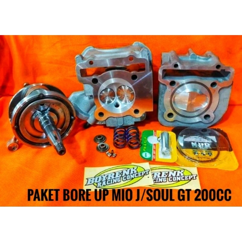 Jual PAKET BORE UP MIOJ|SOUL GT 200CC-BOYRENK RACING | Shopee Indonesia