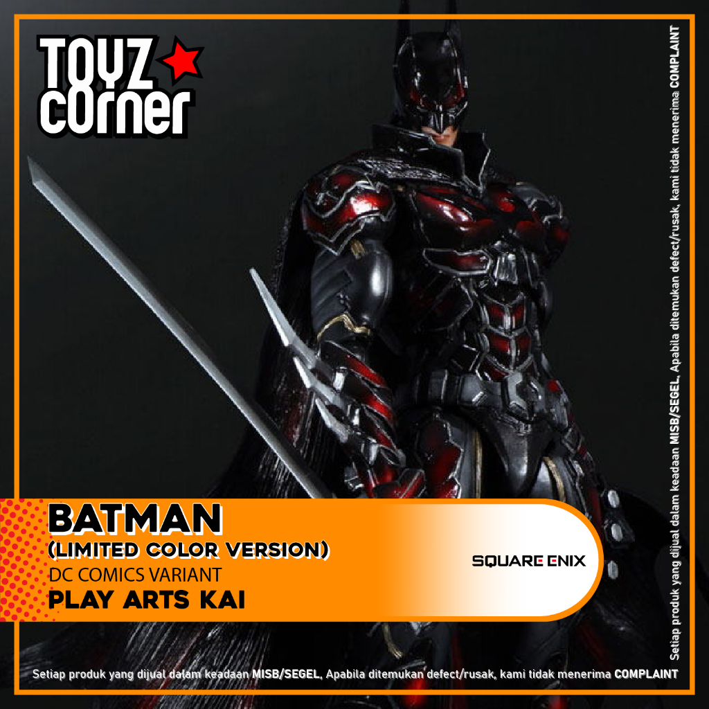Jual Toyz Corner - Square Enix Play Arts Kai DC Comics Variant - Batman ...