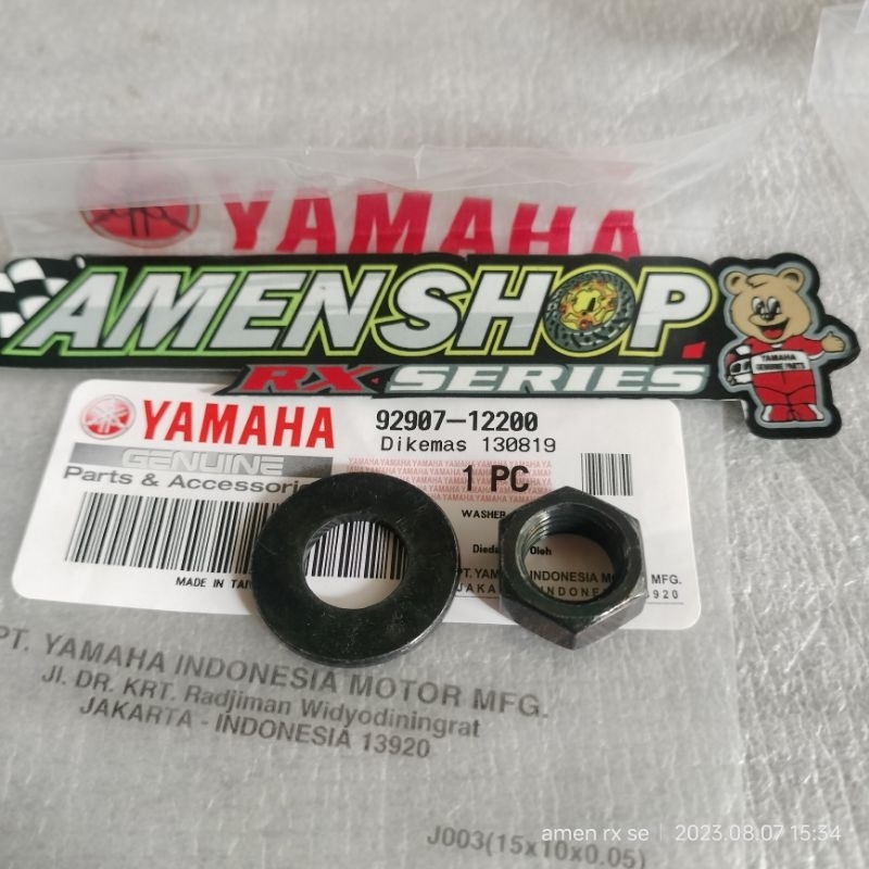Jual ring dan mur lampu sen rxking new original YGP (92907-12200 ...