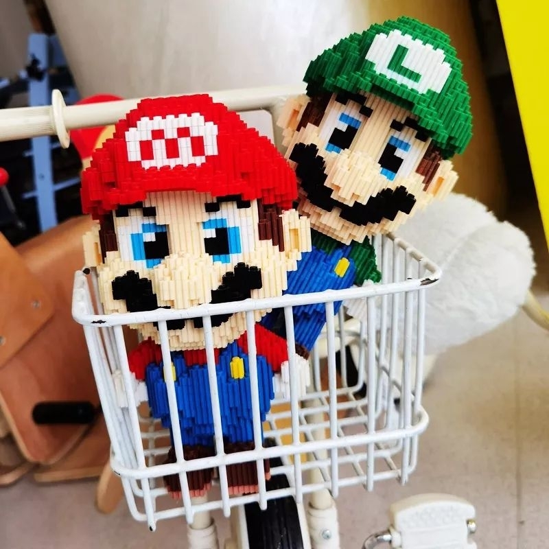 Jual Mainan Balok Susun Nano Block Mario Medium | Shopee Indonesia