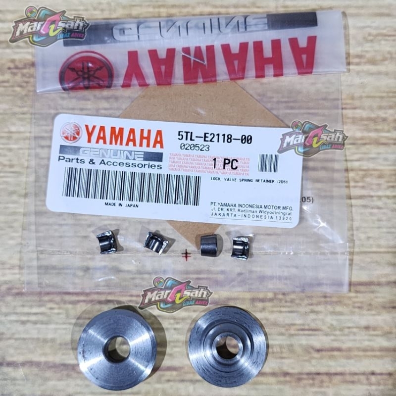 Jual Retainer Racing set kuku macan pnp batang klep 5mm RETAINER RACING ...