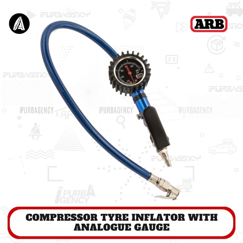 Jual ARB Compressor Tyre Inflator with Analogue Gauge - Analog Tire ...