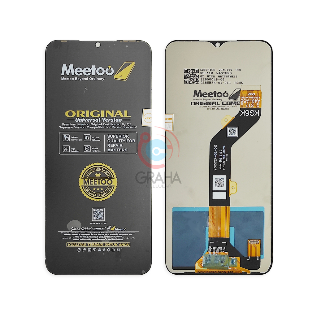 Jual LCD TECNO KG6K / SPARK 8 / A661L / ITEL A49 MEETOO FULLSET TOUCHSCREEN | Shopee Indonesia
