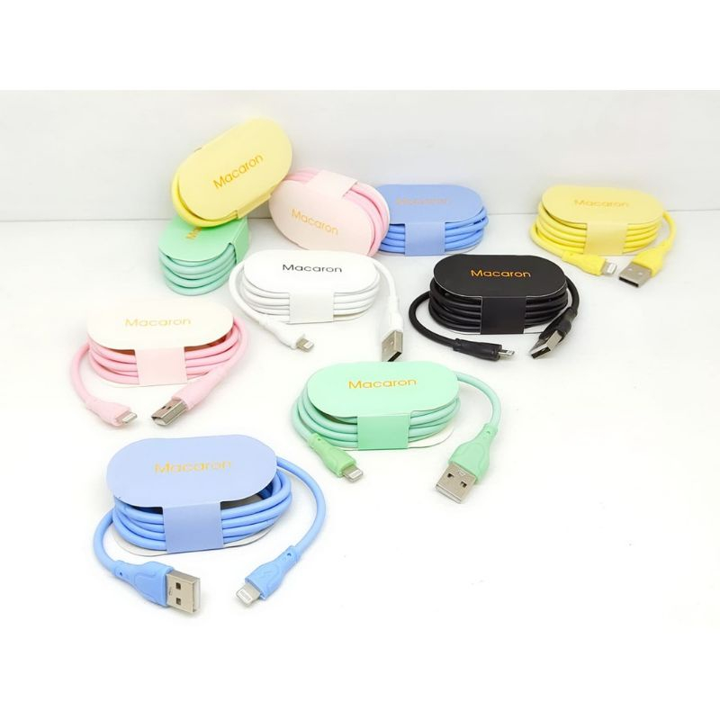 Jual KABEL DATA MACARON MICRO FAST CHARGING | Shopee Indonesia