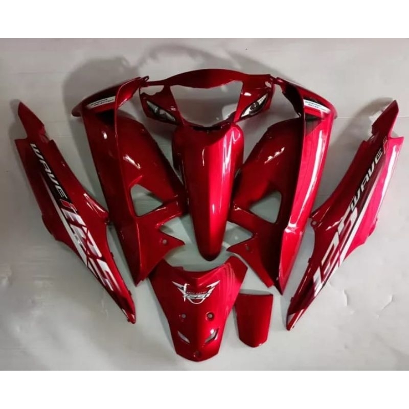 Jual BODY Halus Warna Merah Candy Honda Supra Fit New Jumbo 2006 ...