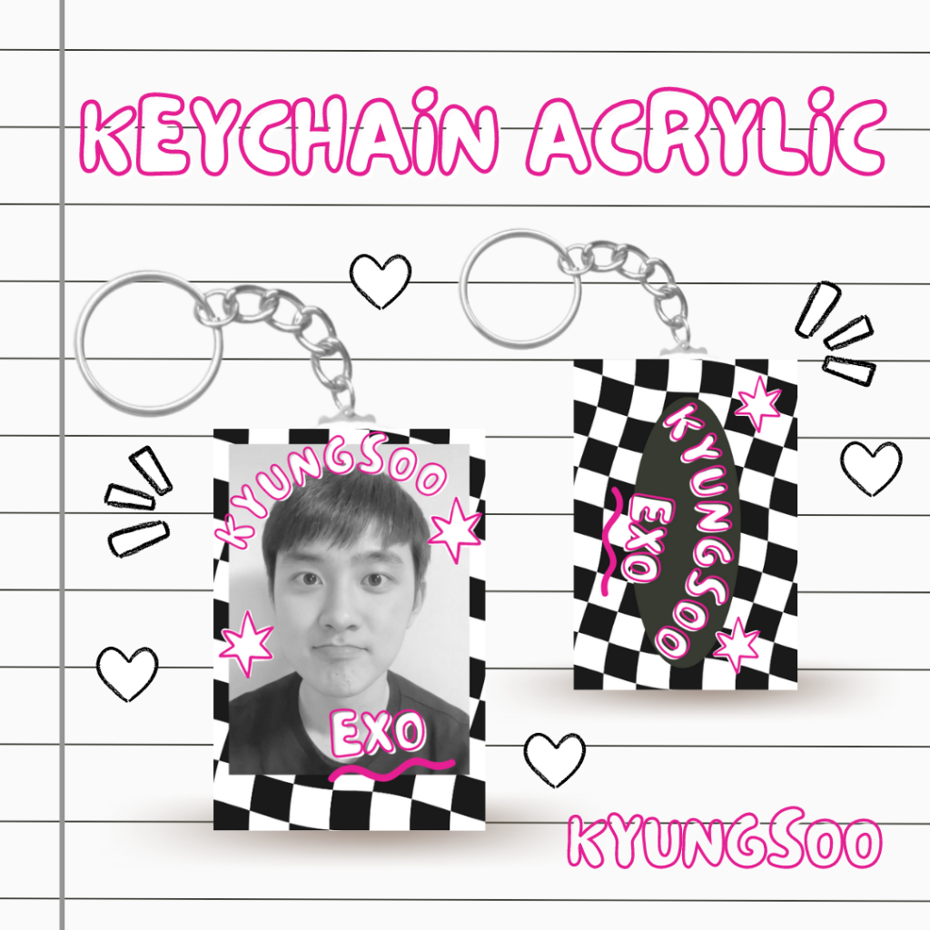 Jual [ EXO ] K POP KEYCHAIN ACRYLIC KEYRING EXO GANTUNGAN KUNCI GANCI ...