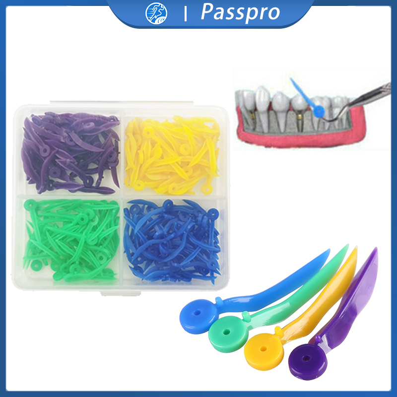 Jual 200pcs Dental Wedges Wedge Plastik Pengganjal Gigi Teeth Wedge ...