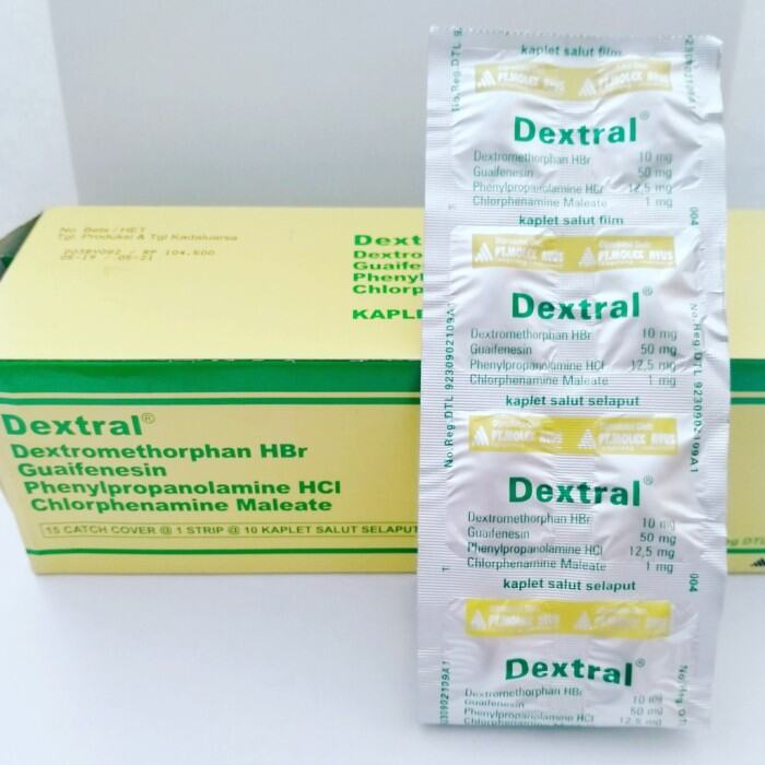 Jual DEXTRAL 10 TABLET Batuk dan Pilek | Shopee Indonesia