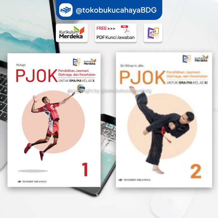 Jual BUKU PJOK KELAS 10 11 (X XI) Penjas KURIKULUM MERDEKA SMA/MA ...