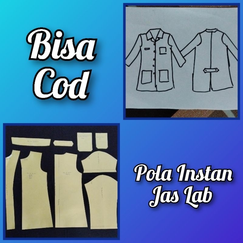 Jual Pola Instan Jas Lab | Pola Instan Tinggal Jiplak | Shopee Indonesia