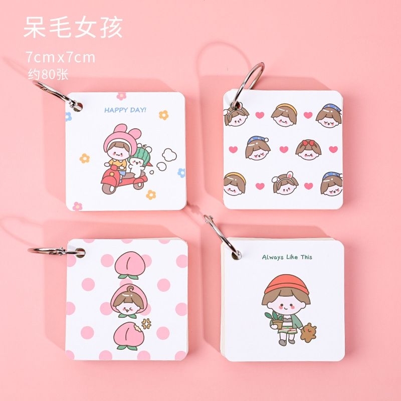 Jual Sticky Note Ring/Buku Mini Ring/Notebook Ring isi 80 lembar ...